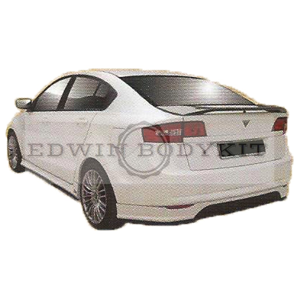 Preve R3 Rear Skirt Pu Bodykit Belakang Skirt Lip Pu material Proton ...