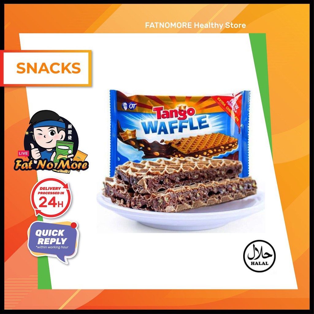 OT Tango WAFFLE Crunchox Chocolate Wafer 48g | Shopee Malaysia