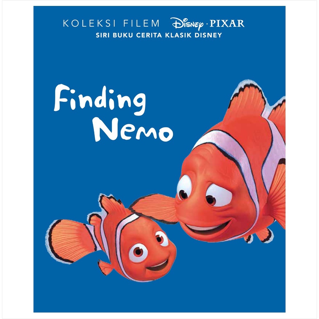Disney Finding Nemo Buku Cerita Kanak Kanak Membaca Bahasa Malaysia 80 ...