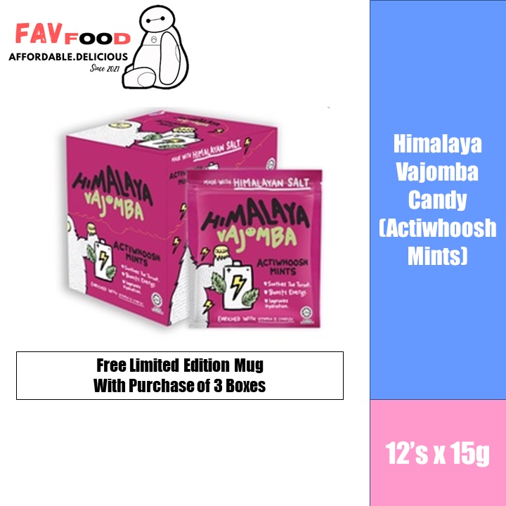 [HALAL] Buy 3 Free 1 Mug Big Foot Himalaya Vajomba Candy Assorted ...