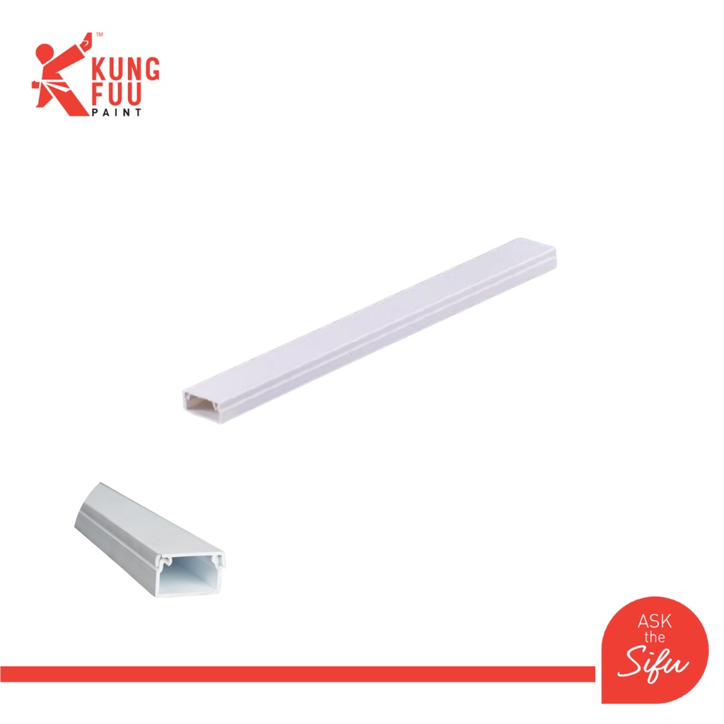 PVC 3/4"X 6FT CABLE CASING / WIRING CASING | Shopee Malaysia