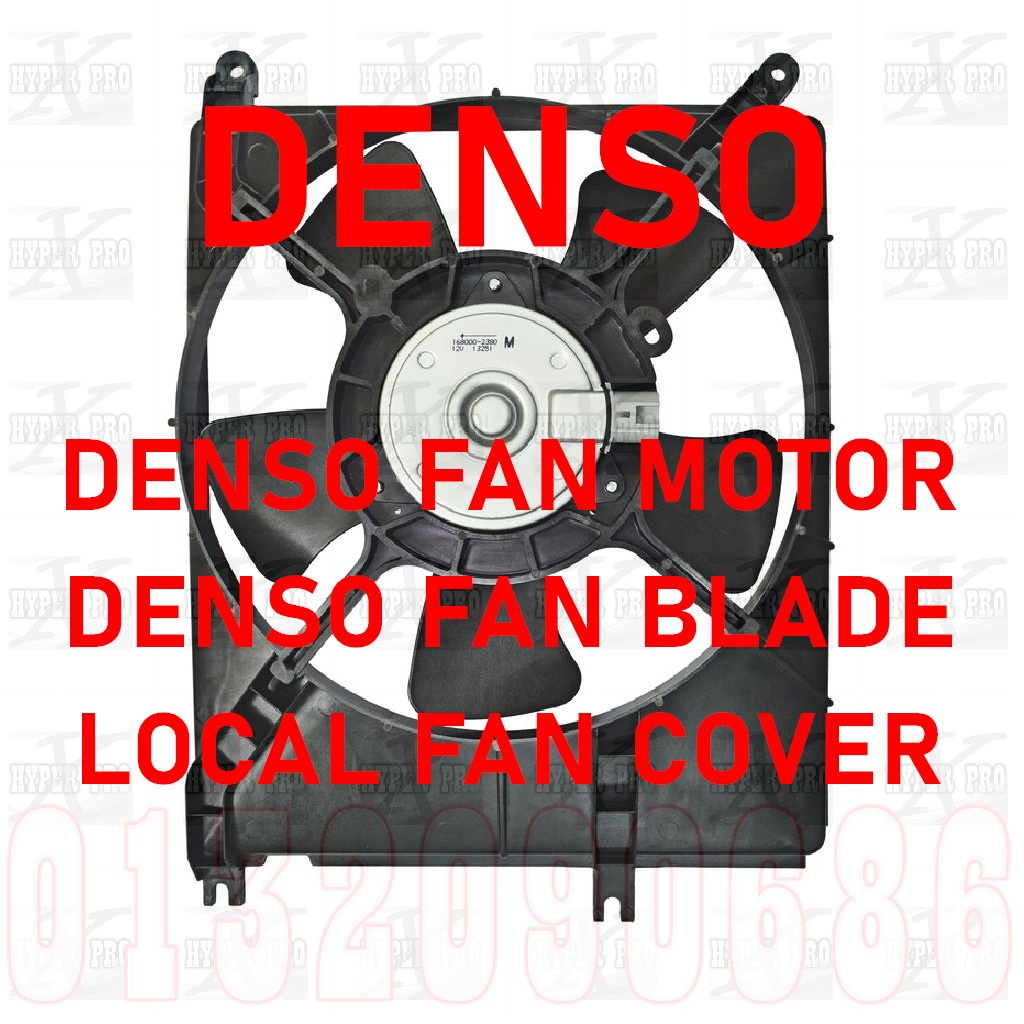 Perodua Myvi 2005-2011 / Viva Modify (5 Blade) Bigger High Speed Fan ...