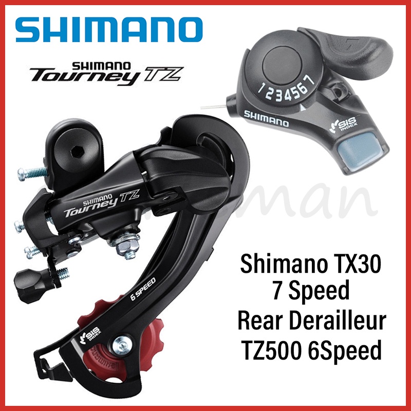 Shimano Tourney RD-TZ500 Rear Derailleur 6/7 Speed Direct Mount ...