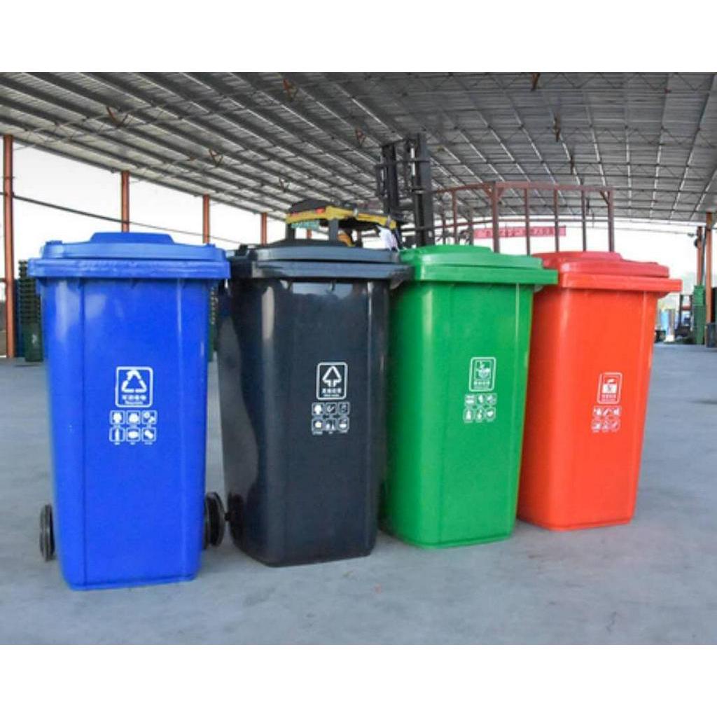 120 Liters Large 120L Dustbin Trash Can Garbage Bin Recycle Bin ...