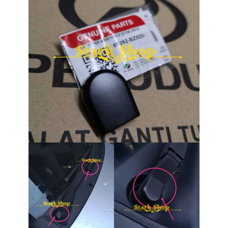 ORIGINAL PERODUA MYVI FRONT WIPER ARM CAP NUT COVER. MYVI / AXIA /VIVA ...