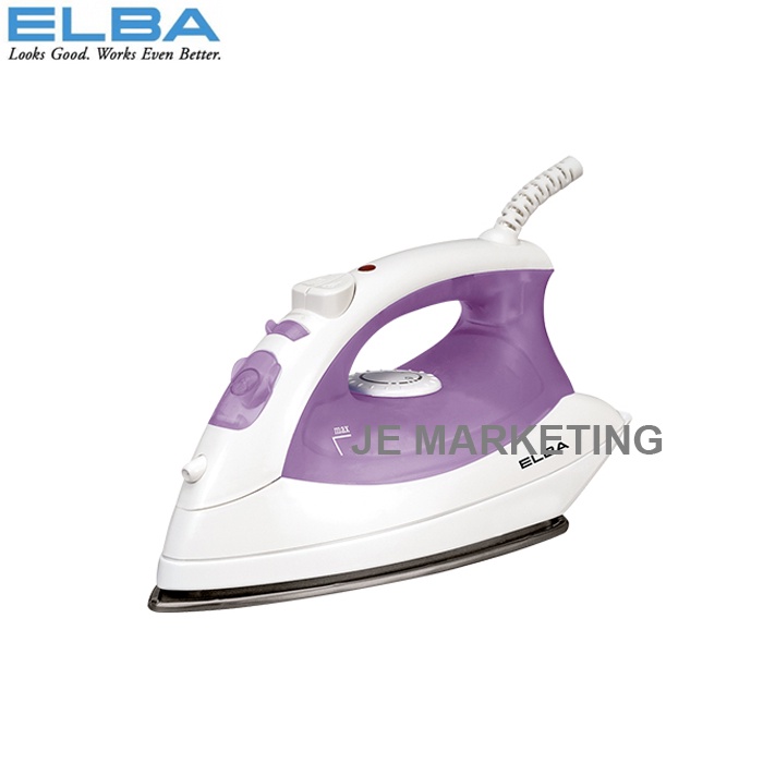 Elba Steam Iron ESI-G2021(PP)/ ESI-1196V/ ESI-N1852(BL)/ ESI-N1852(PP ...