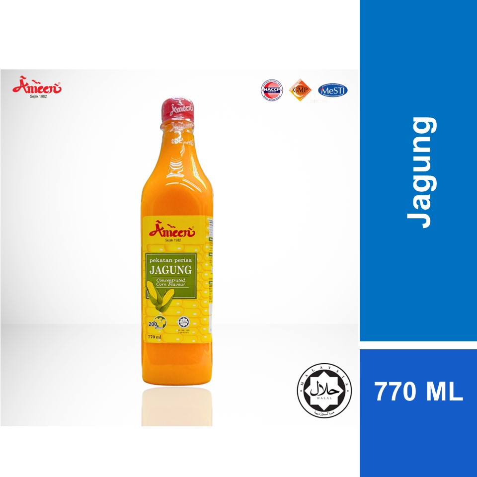 Ameen Flavoured Concentrated Syrup (Corn) 770ml | Shopee Malaysia