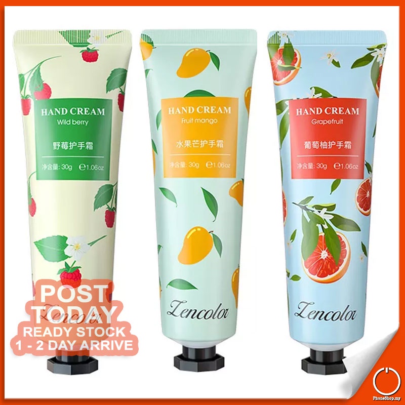 𝐍𝐎𝐍-𝐆𝐑𝐄𝐀𝐒𝐘 Essence Moisture Vitamin Hand Cream Fragrance Fruit Flower ...