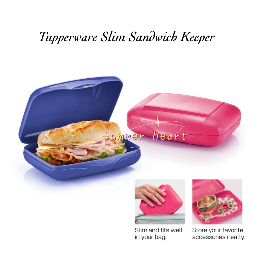 Tupperware Slim Sandwich Keeper (1PC) | Shopee Malaysia