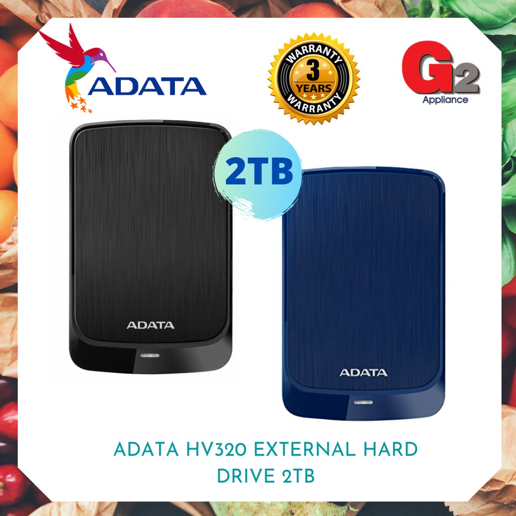 ADATA HV320 External Hard Drive 2TB (READY STOCK) | Shopee Malaysia ADATA HV320 External Hard Drive 2TB (READY STOCK) | Shopee Malaysia
