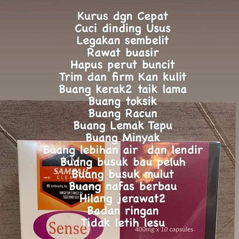 KAK KM SAMPAH CLEANSE | Shopee Malaysia