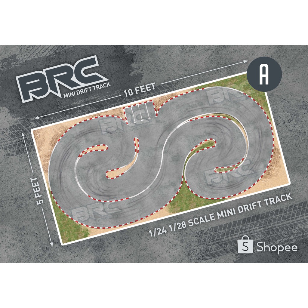 [READY STOCK] 1/24 1/28 Scale Printed Drift Track | Shopee Malaysia