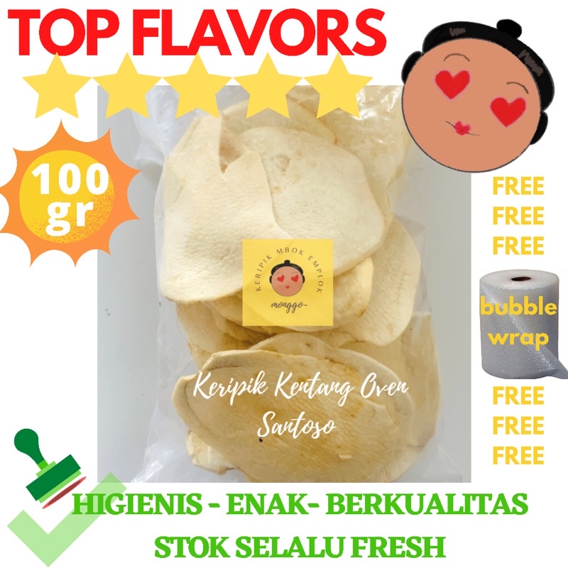 Oven POTATO CHIPS CAP SANTOSO POTATO CHIPS TYPICAL BATU MALANG CEMILAN ...