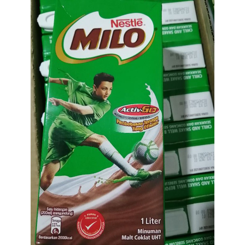 Nestle Milo 1 Liter (Minuman Malt Coklat UHT) | Shopee Malaysia