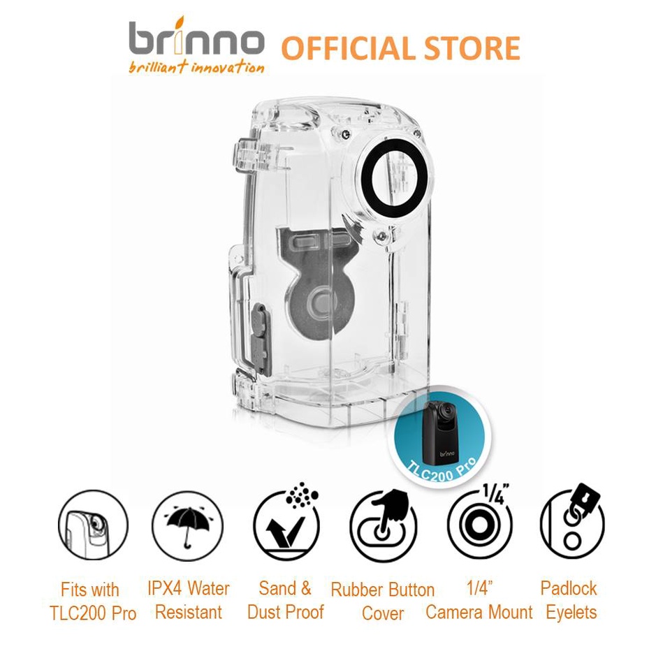 Brinno ATH120 IPX4 Weather Resistant Camera Housing Accessory (For ...