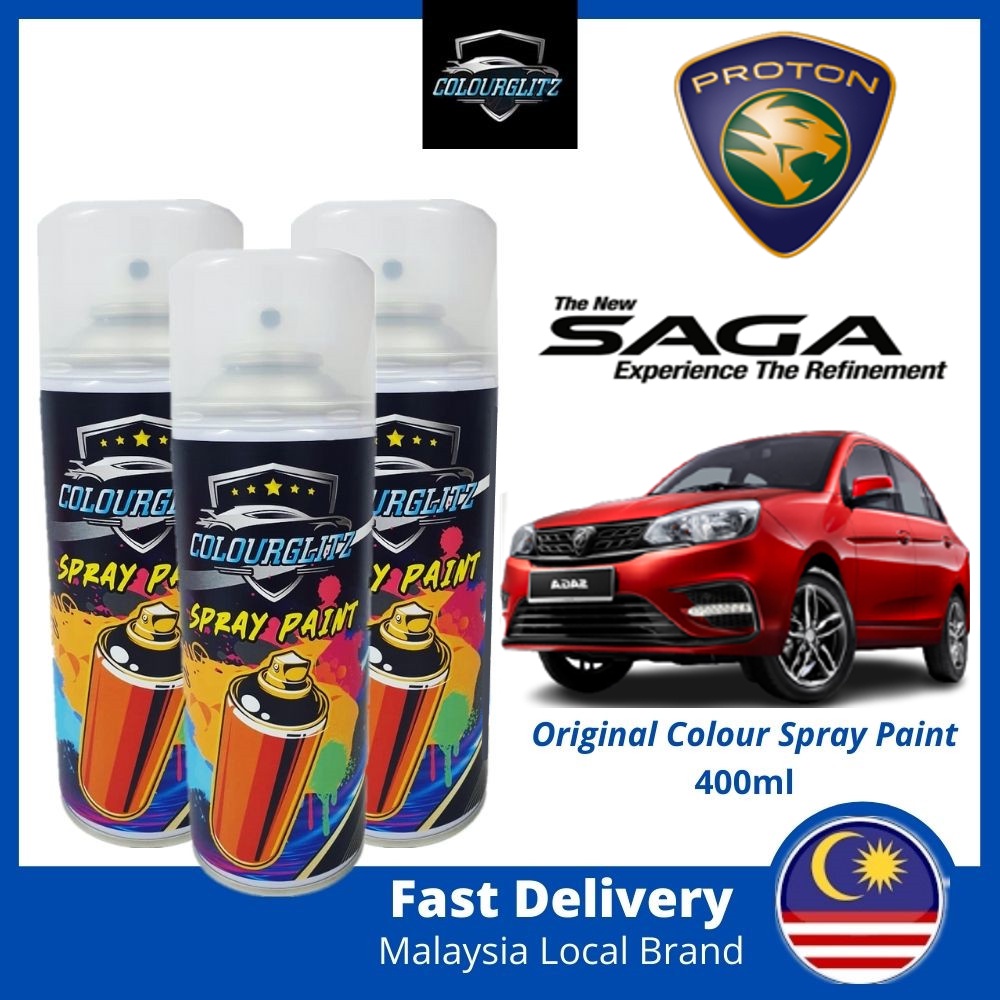 [Ready Stock] Proton Saga - Colourglitz Original Colour Touch Up Spray ...