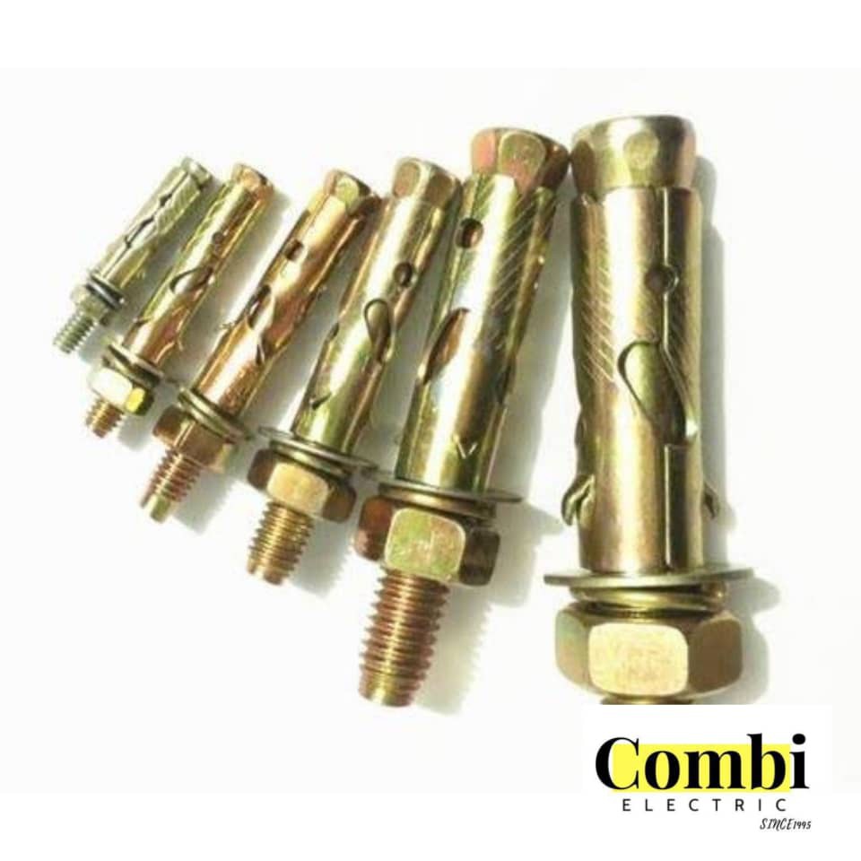 Metal Wall Plug 1/4", 5/16", 3/8" ,1/2" | Shopee Malaysia