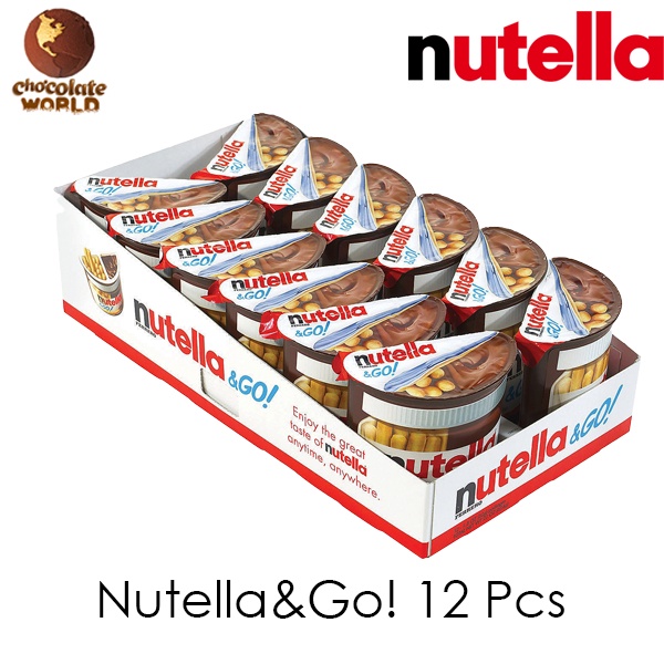 [AUTHENTIC PRODUCT] Ferrero Nutella GO! 52g X 12 (made in Germany ...