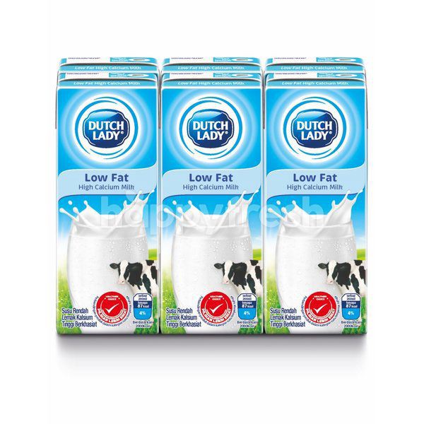Dutch Lady 200ML Pure Farm UHT Milk 200ML / Full Cream / Low Fat ...