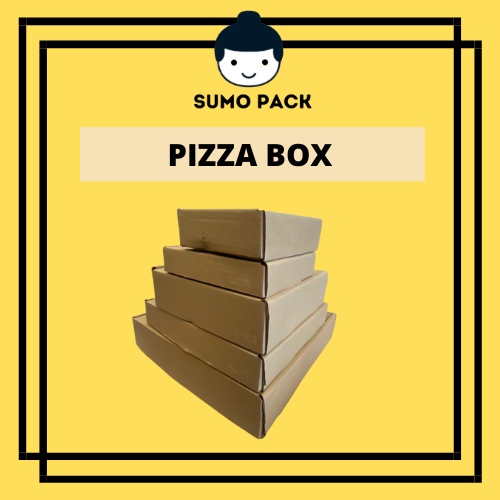 SUMOPACK Pizza Box Kotak Piza Gift Carton Box Packaging Packing Craft ...
