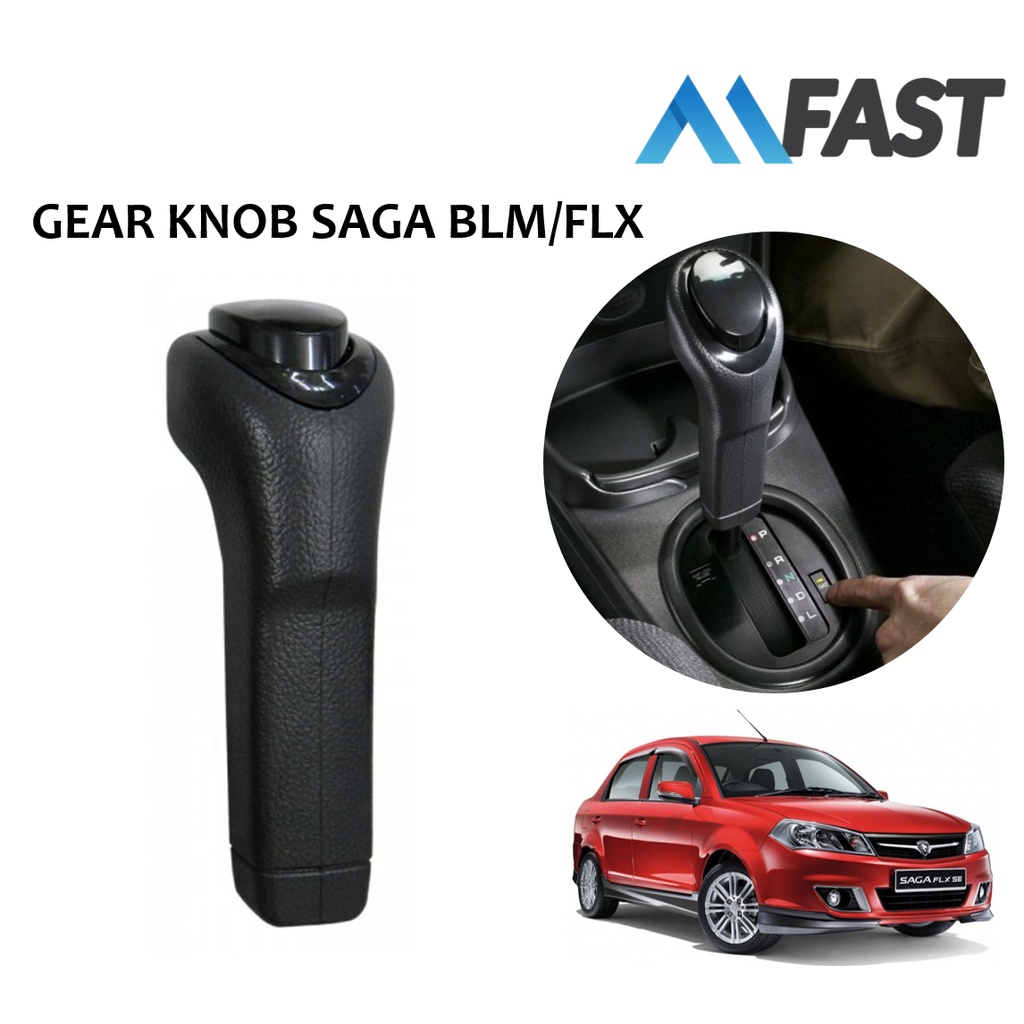 PROTON SAGA BLM/FLX GEAR SHIFT KNOB (AUTO) OEM | Shopee Malaysia