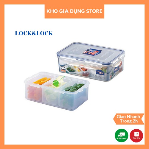 LOCK & LOCK Lock*lock Classic HPL817C (1 liter) Handy Split Storage ...