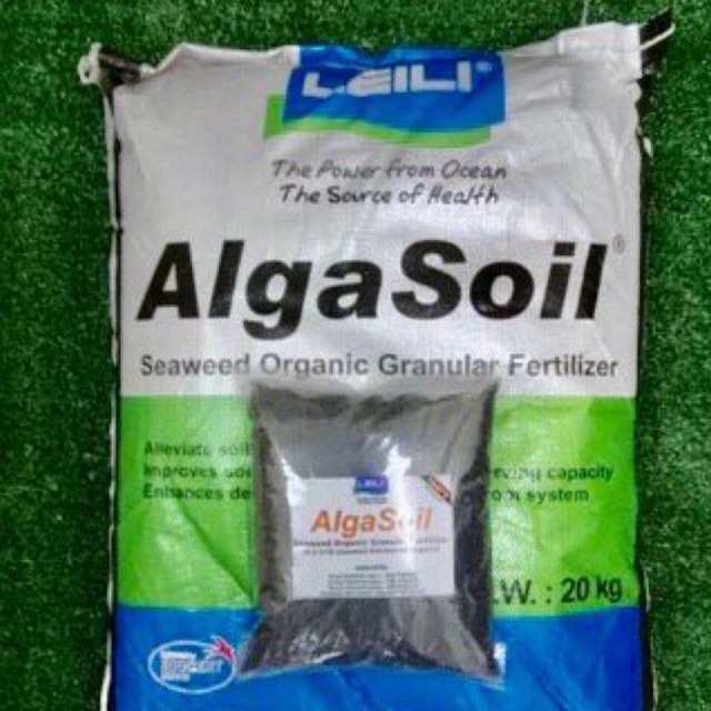 2KG ALGASOIL Organic Fertilizer (Baja Ros & Baja Organik) LEILI Seaweed ...