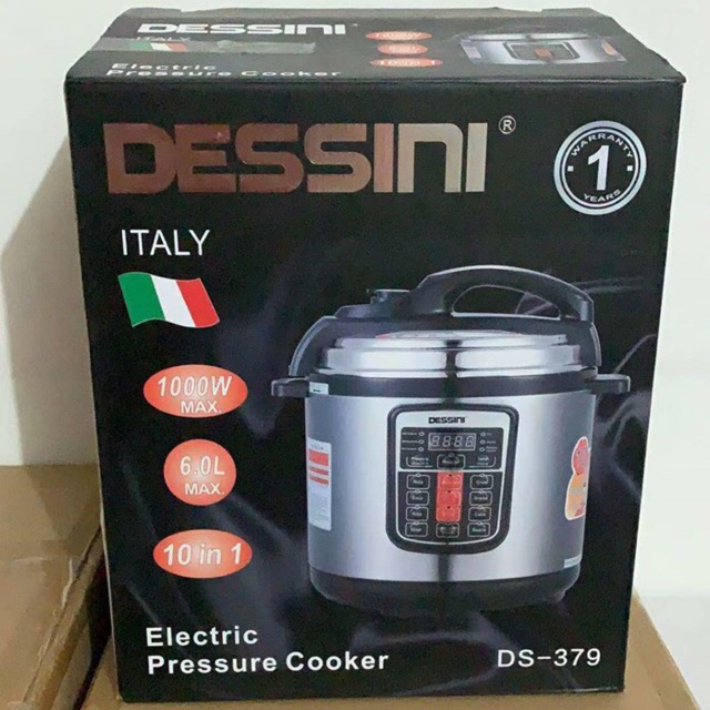 DESSINI Electric Pressure Cooker ALUMINUM POT periuk desini ...