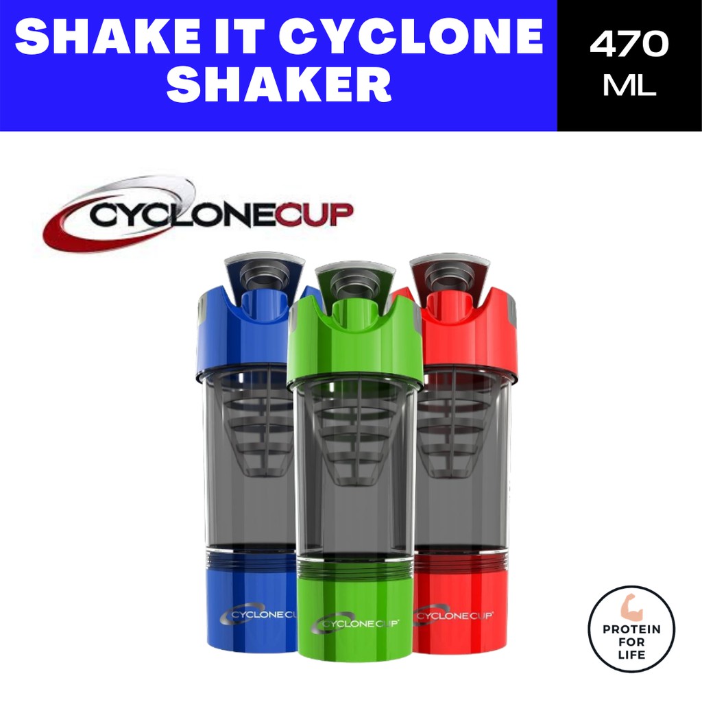 🍼Shaker Bottle🍼【CycloneCup】 Shaker With Supplement Container 470 ML ...