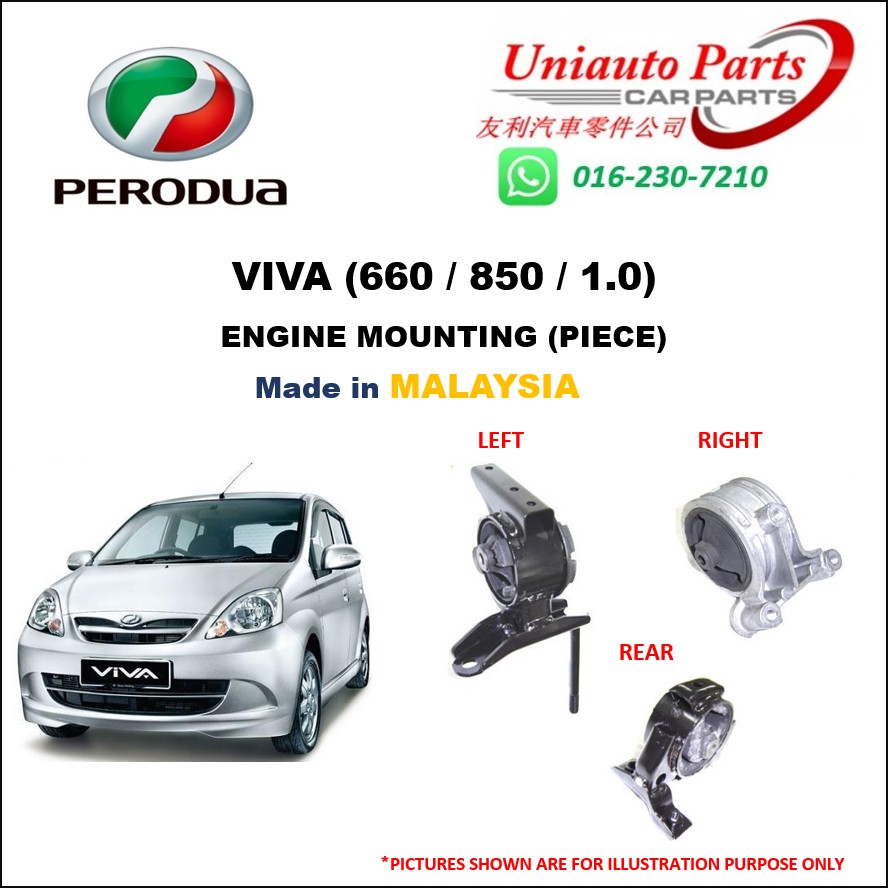 PERODUA VIVA ENGINE MOUNTING (PCS) | Shopee Malaysia