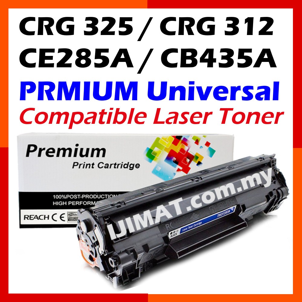 Premium Toner Cartridge Compatible To HP CE285A 285 85A CB435A 435 35A & Compatible To CANON 312 ...