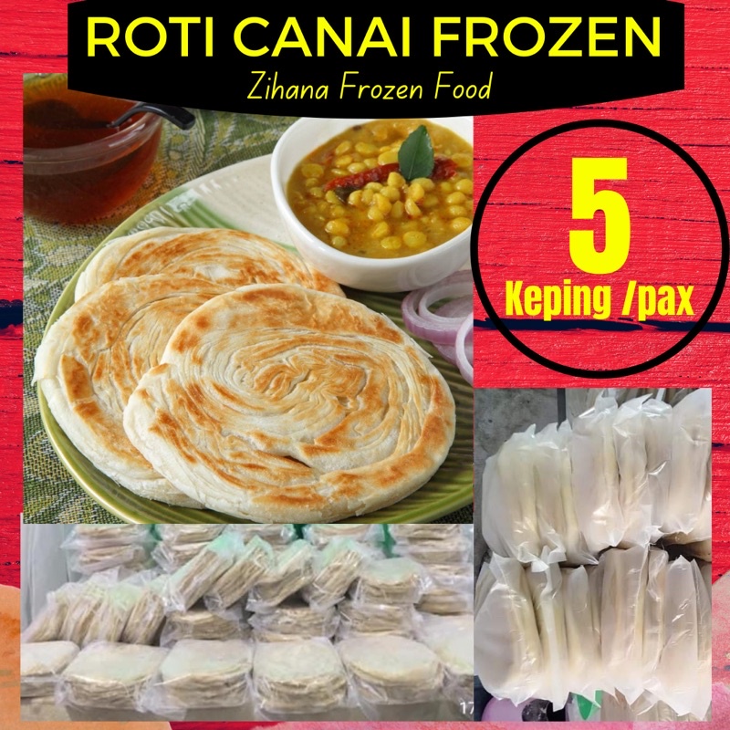 🔥HOT MURAH FRESH HOMEMADE🔥ROTI CANAI FROZEN ALA KAMPUNG💥 | Shopee Malaysia