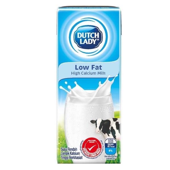SUSU DUTCH LADY UHT MILK LOW FAT (200ML X 24) SUSU KOTAK SUSU DUTCHLADY ...