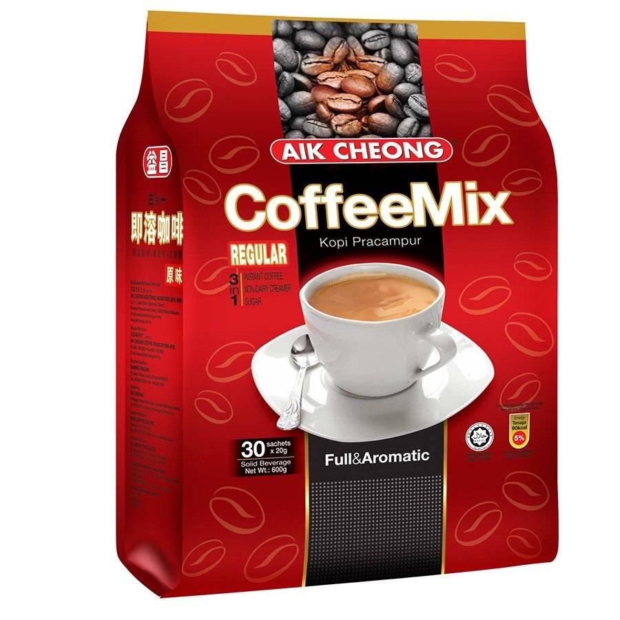 Aik Cheong 3 In 1 Coffee Mix Regular (25s x 18g) - Regular | Shopee Malaysia