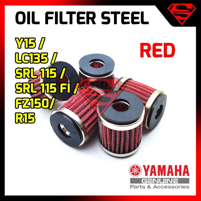 OIL FILTER BESI YAMAHA Y15 V1 V2 / LC135 / SRL 115 / SRL 115 FI / FZ150 ...
