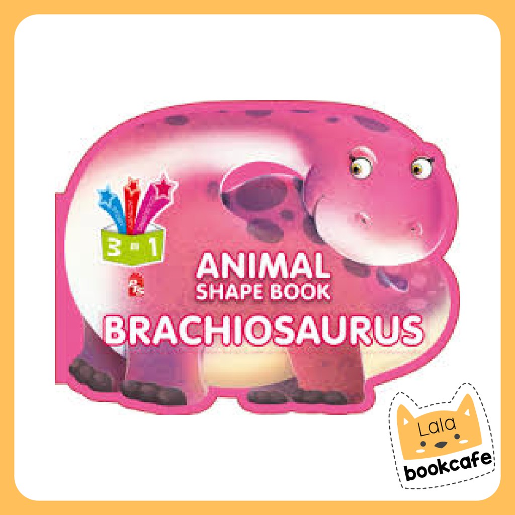 Animal Shape Book - Brachiosaurus [Buku Kanak-Kanak] | Shopee Malaysia