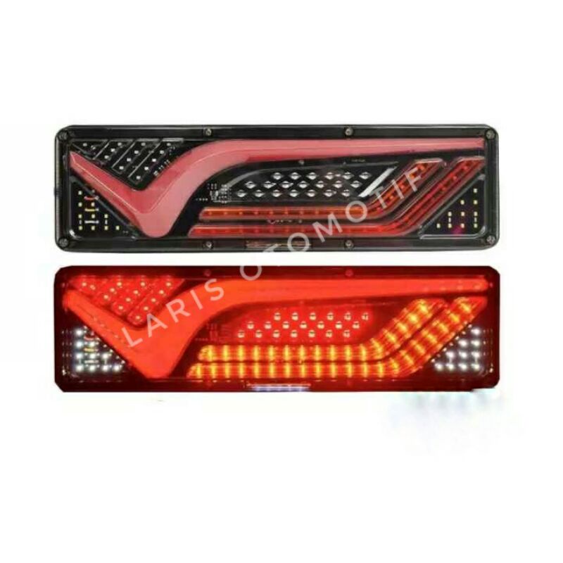 LED Stoplamp Brake Stop Lamp V Tick Model 24v Brake Rear Truck ...