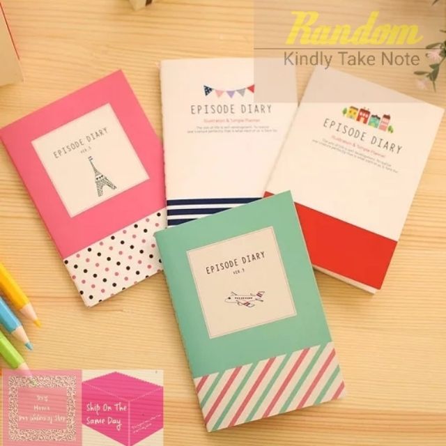 Episode Diary Simple Planner | Shopee Malaysia