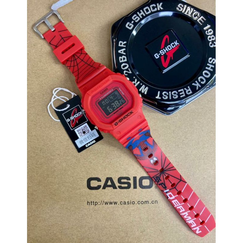G-SHOCK(SPIDERMAN)READY STOCK | Shopee Malaysia