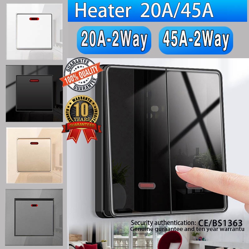 20A 45A High-Power electrical Current Switch Panel with Indicator Light ...