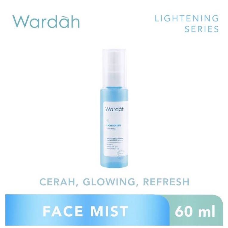 (Primer & Make Up Setting) Wardah Lightening FACE MIST SPRAY 60ml ...