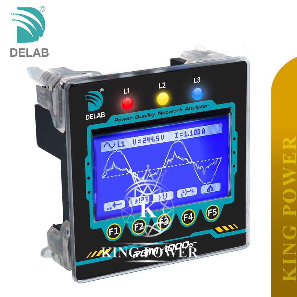 DELAB Power Quality Network Analyzer PQM-1000s | Shopee Malaysia
