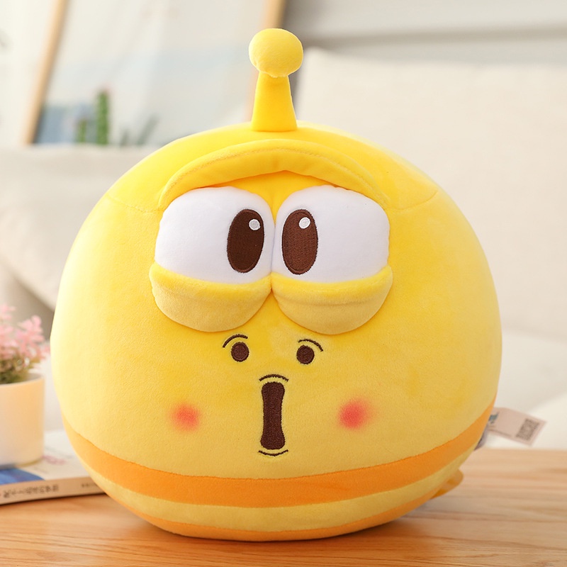 Original authentic larva flush toy cute stuff toy massage pillow ...