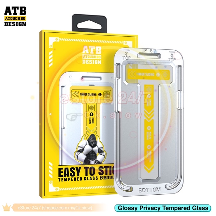 Atouchbo Phone 14 13 12 11 X XS XR Pro Max Anti Fingerprint Scratch Oil ...