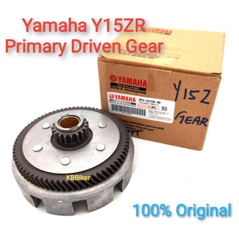 100% Original HLY Primary Driven Gear Y15zr Y15 Gigi Clutch Besar | Shopee Malaysia