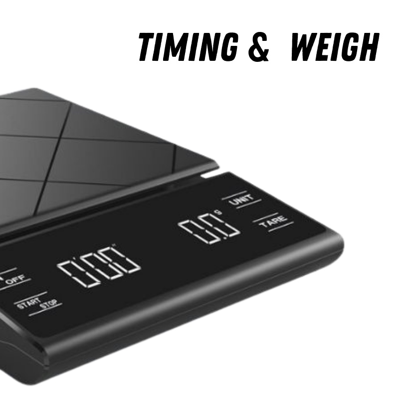 [Ready Stock] Digital Barista Coffee Scale & Kitchen Scale with Timer 0 ...