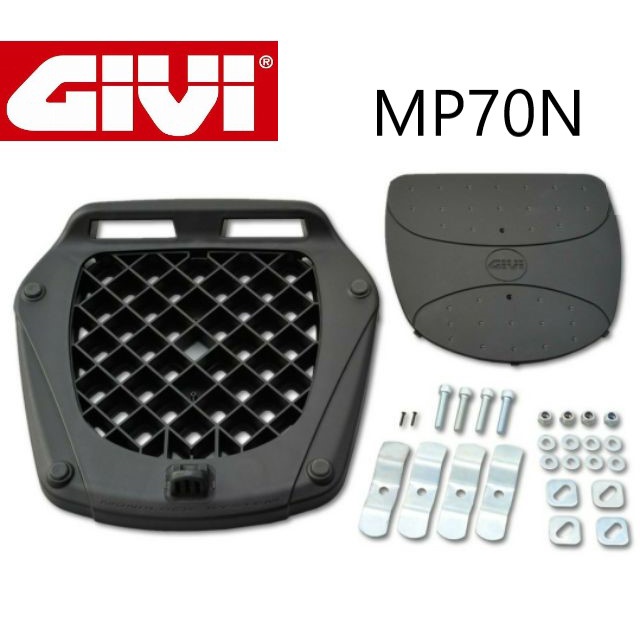 100% Original GIVI BIG Box Plate + Bracket + Screw Set ( BASE PLATE/TAPAK BOX MP70N Universal ...