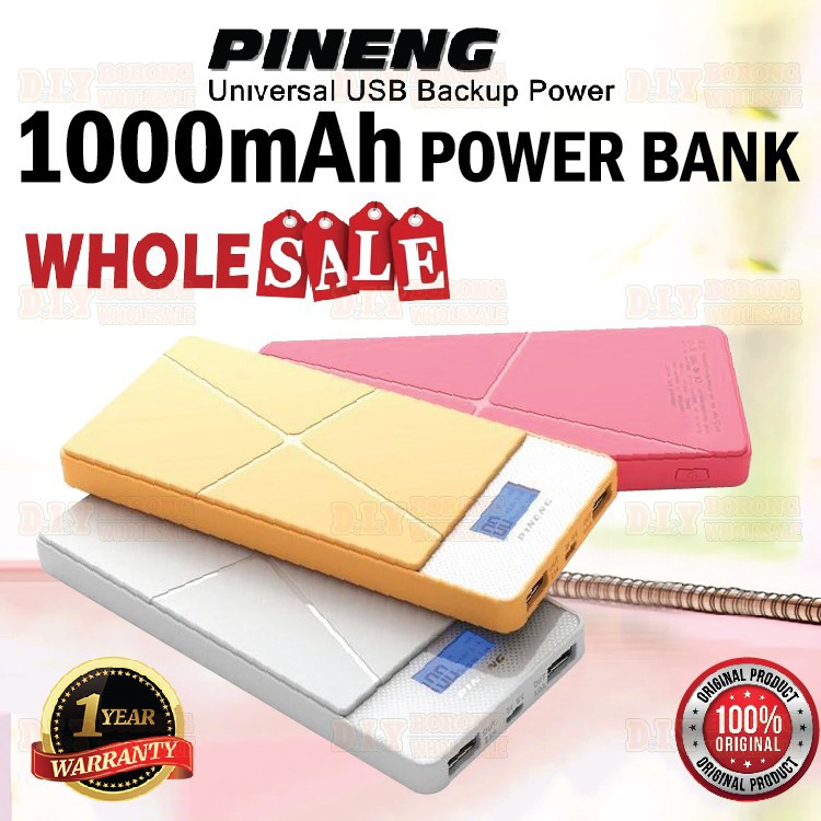 (ReadyStock)!!!Pineng Original Powerbank 10000MaH PN-983 MESTI BELI ...