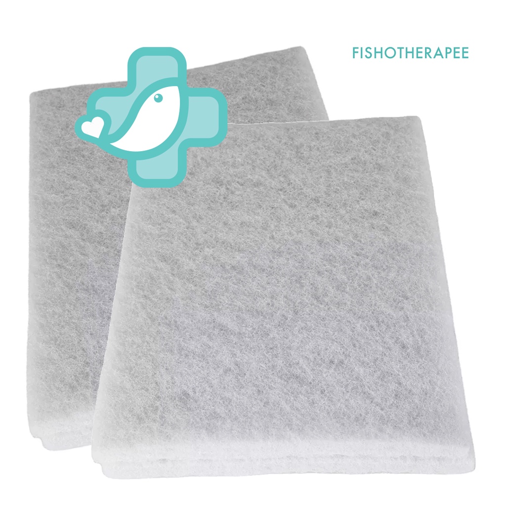2 Ply Superior Filter Wool White Aquarium Pond Fish Waste Sump Filter ...