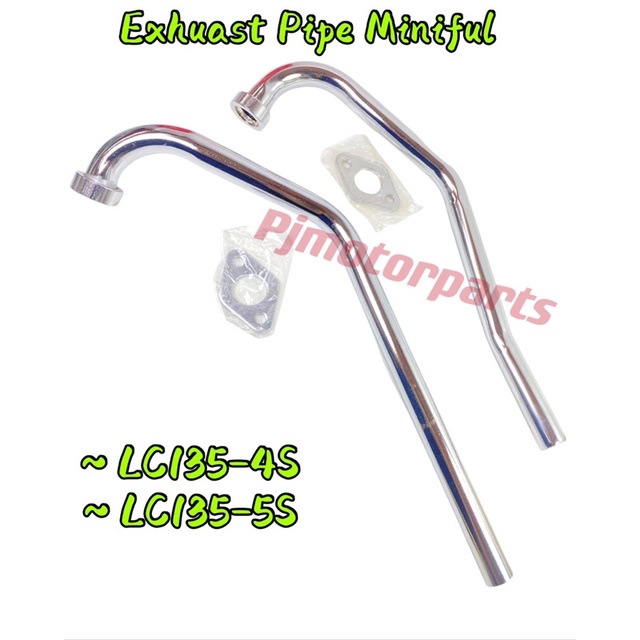 LC135 LC 135 4S 5S V1-V7 (28mm) Front Maniful Miniful Ekzos Paip Racing ...